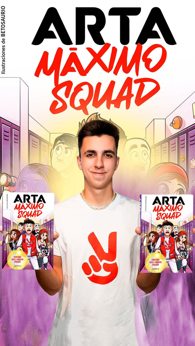 Libro - ARTA Máximo Squad 1 - Misterio en el maldito colegio – Tienda Arta Game