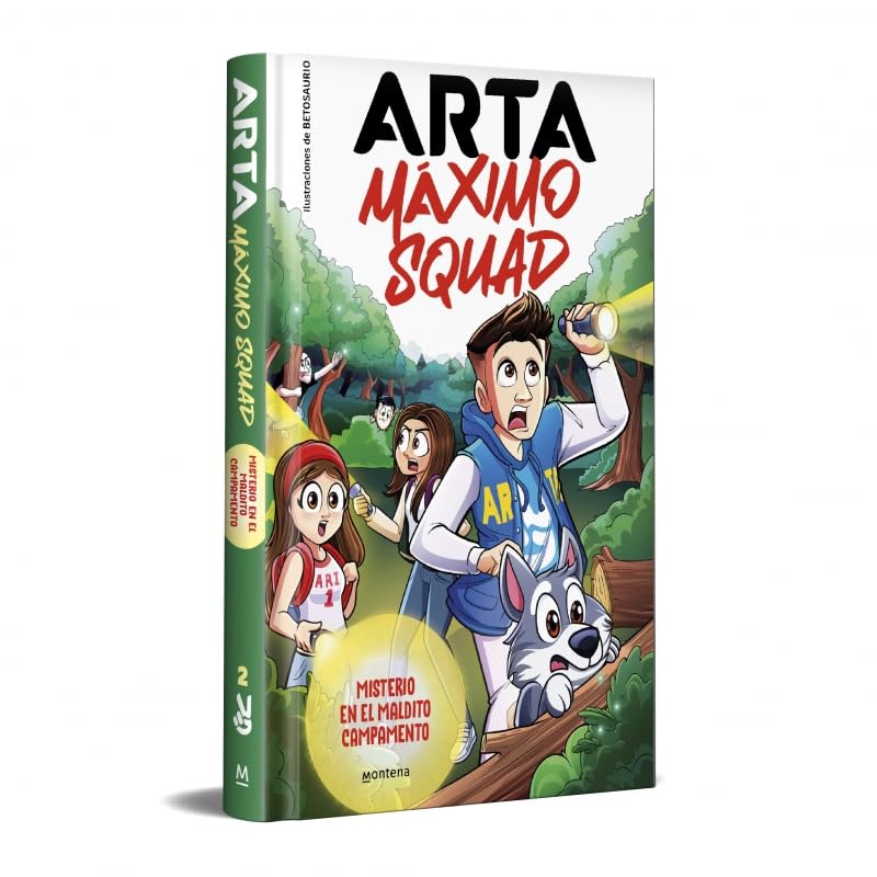 Libro - ARTA Máximo Squad 2 - Misterio en el maldito campamento – Tienda Arta Game
