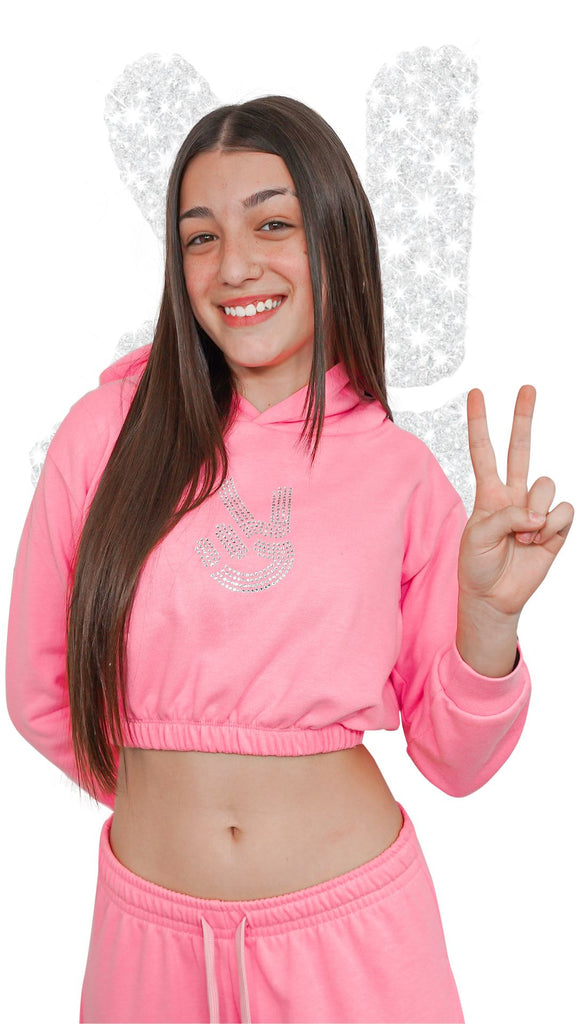 Conjunto Chándal Sudadera Top + Pantalón largo - Arta Brillo Máximo ...