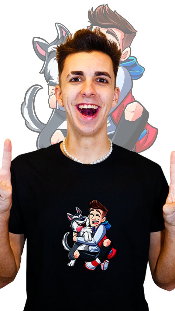 Camiseta - Arta y Max Abrazo – Tienda Arta Game