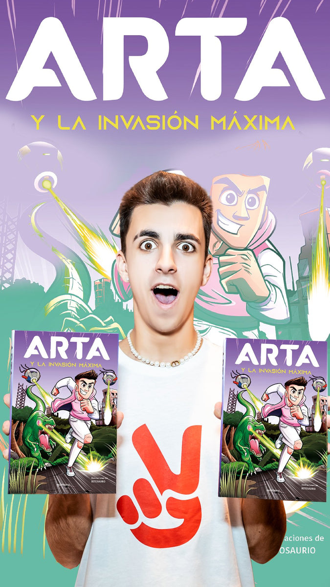 Libro #2 - ARTA y la invasión máxima – Tienda Arta Game