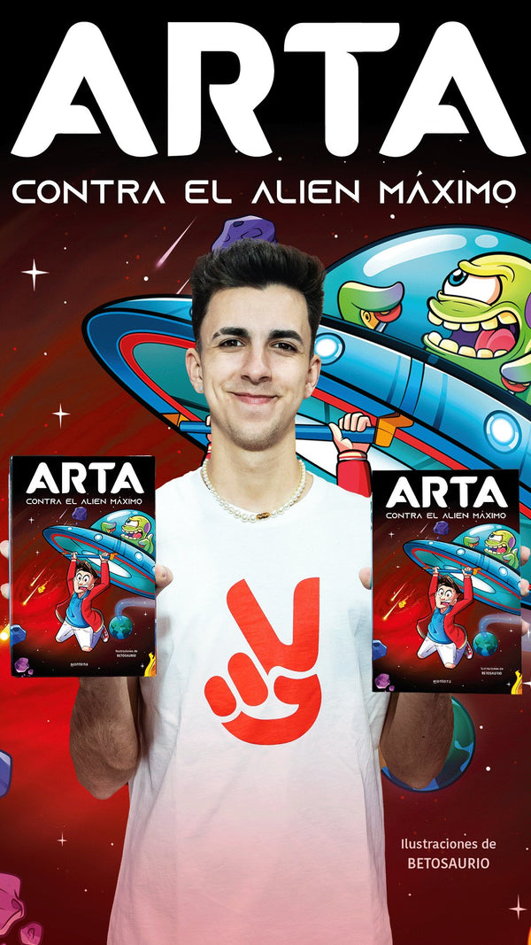 Libro #3 - ARTA contra el alien máximo – Tienda Arta Game