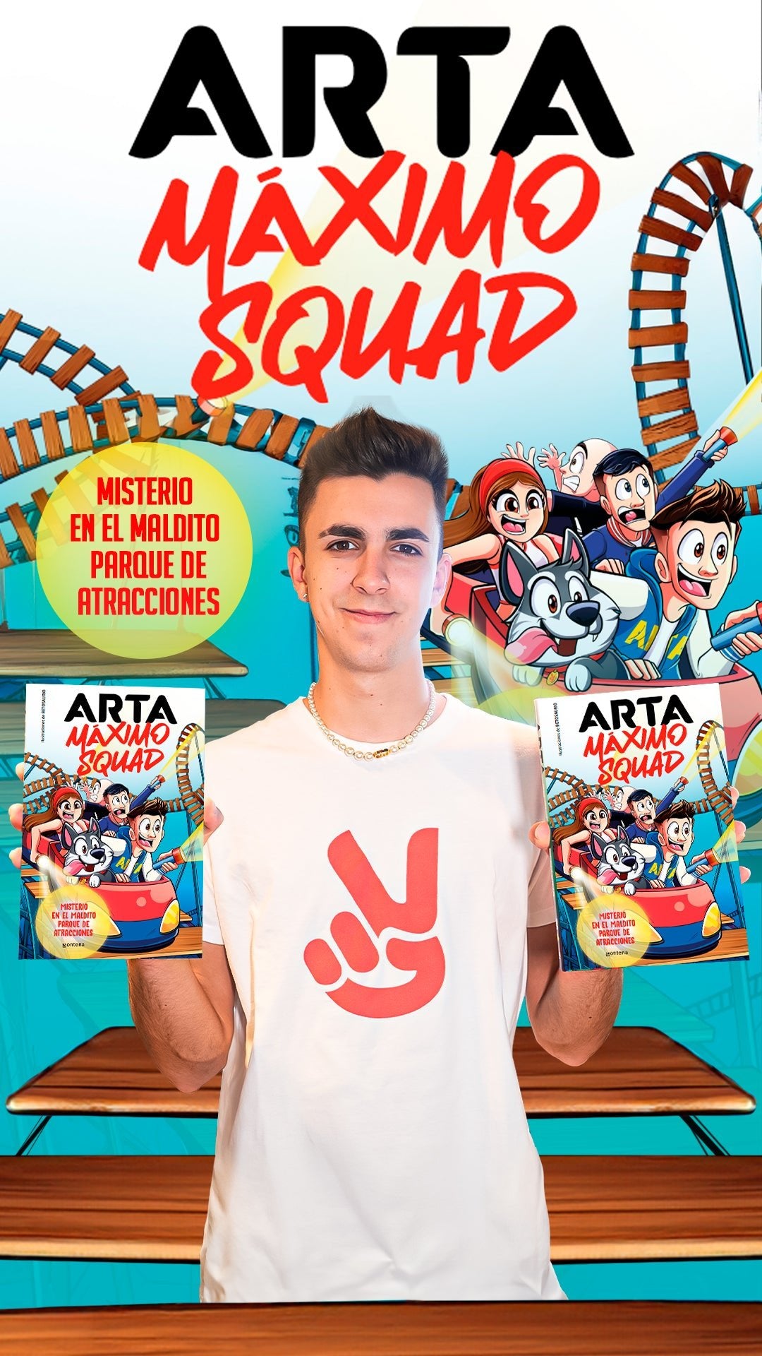 Libro - ARTA Máximo Squad 3 - Misterio en el maldito parque de atracci ...