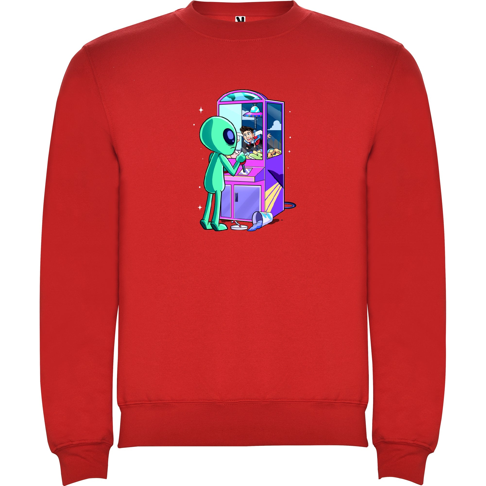 Sudadera sin capucha - Arta Atrapado por el Alien – Tienda Arta Game