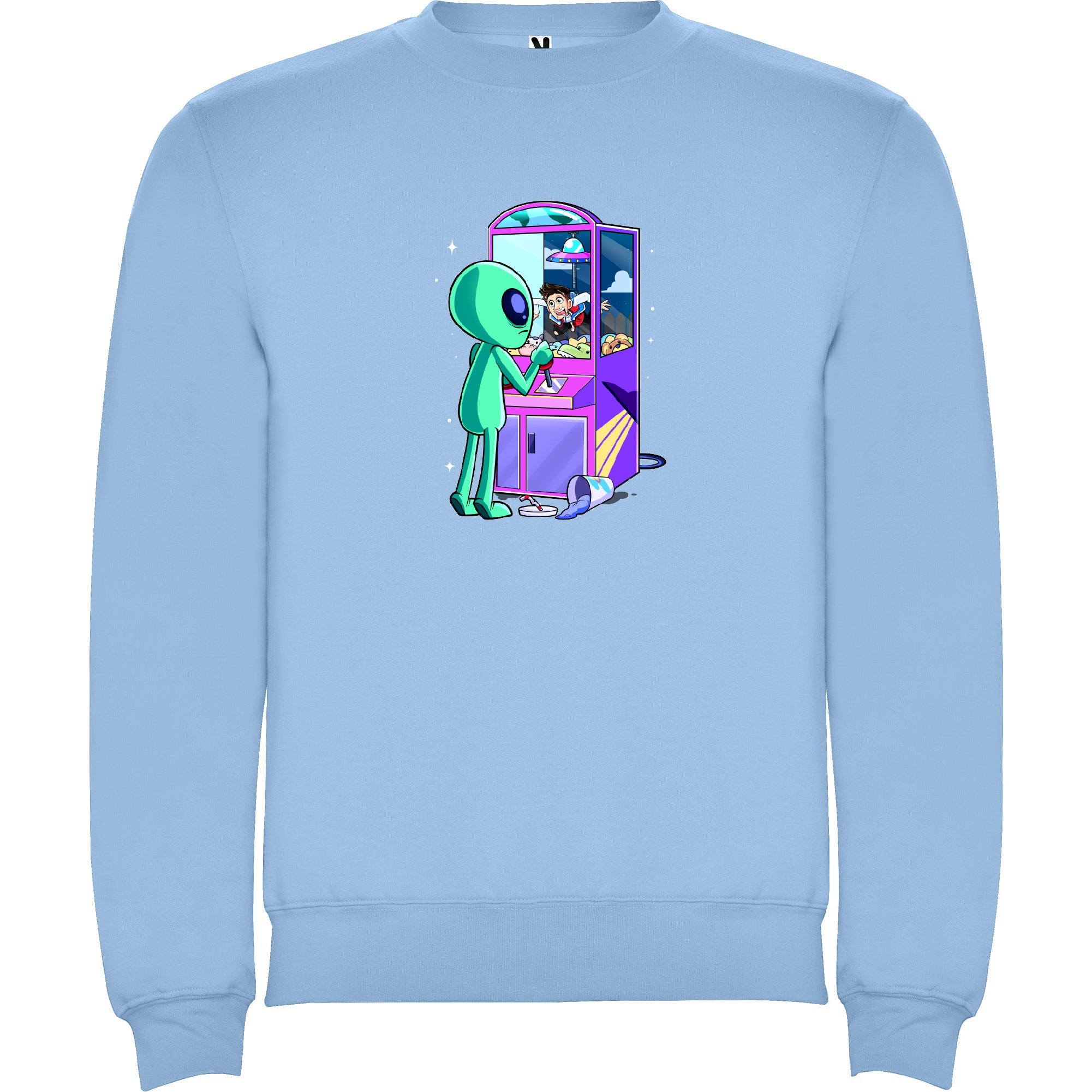 Sudadera sin capucha - Arta Atrapado por el Alien – Tienda Arta Game