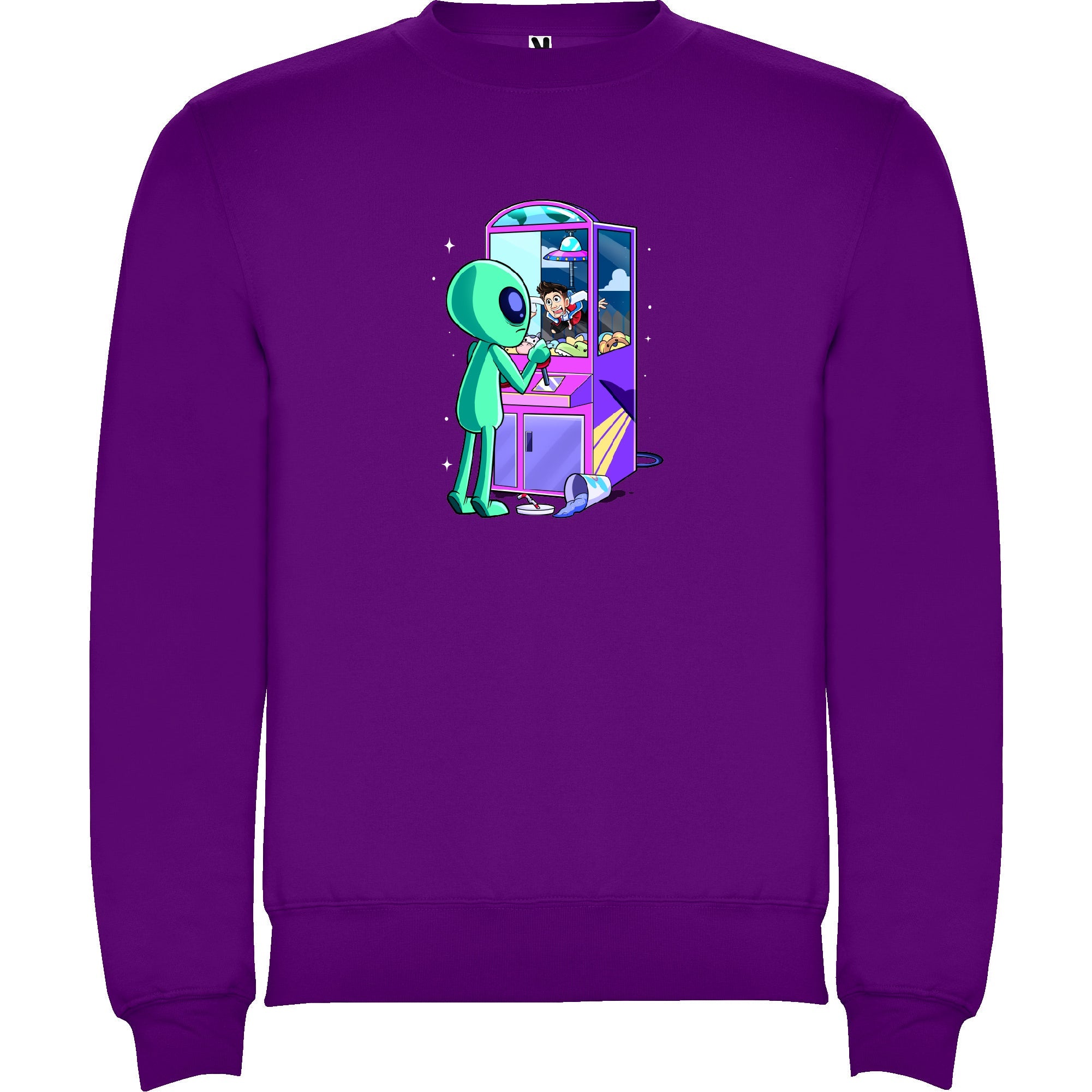 Sudadera sin capucha - Arta Atrapado por el Alien – Tienda Arta Game