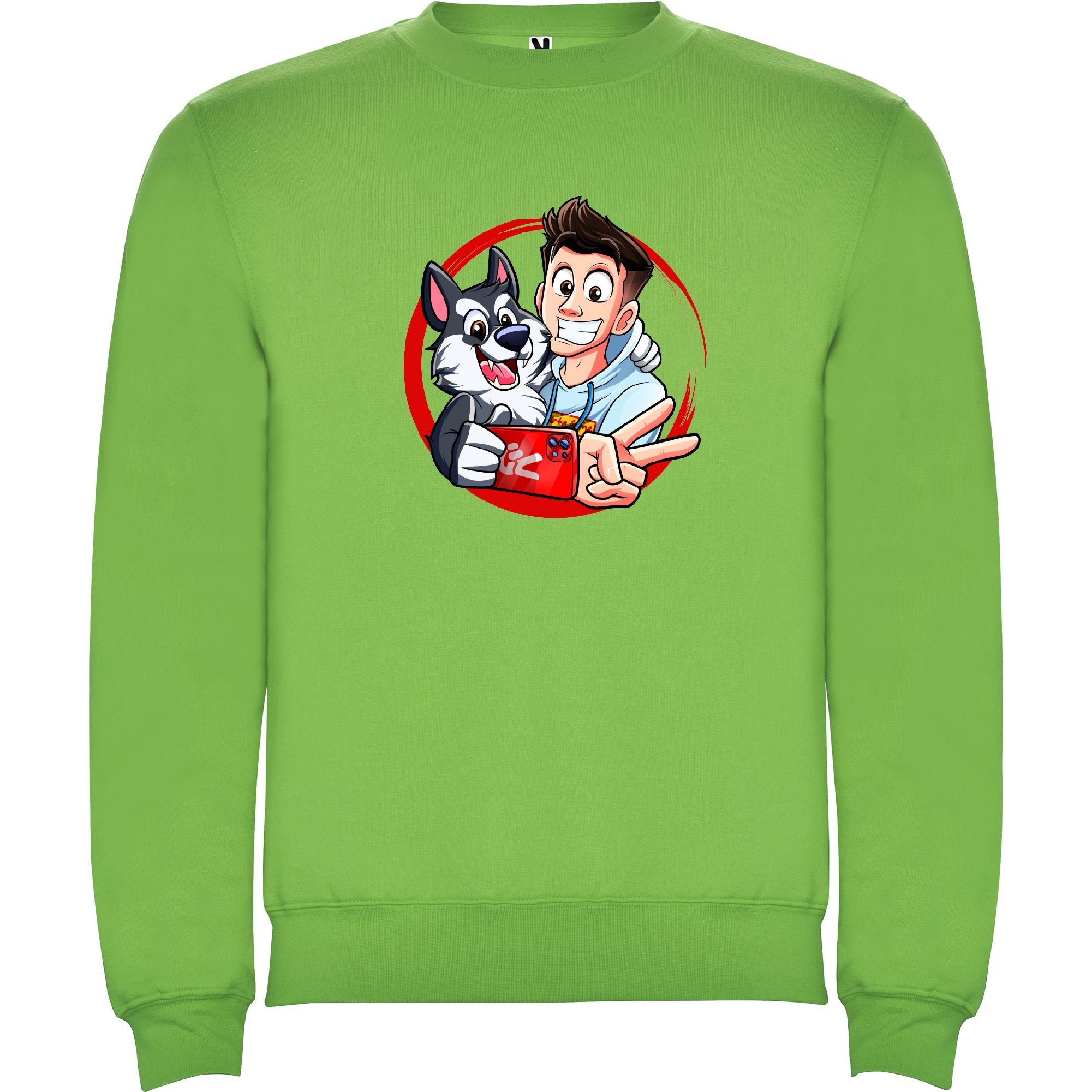 Sudadera sin capucha - Arta con MAX – Tienda Arta Game