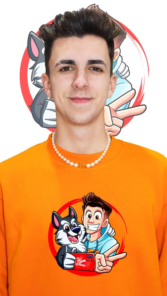 Sudadera sin capucha - Arta con MAX – Tienda Arta Game