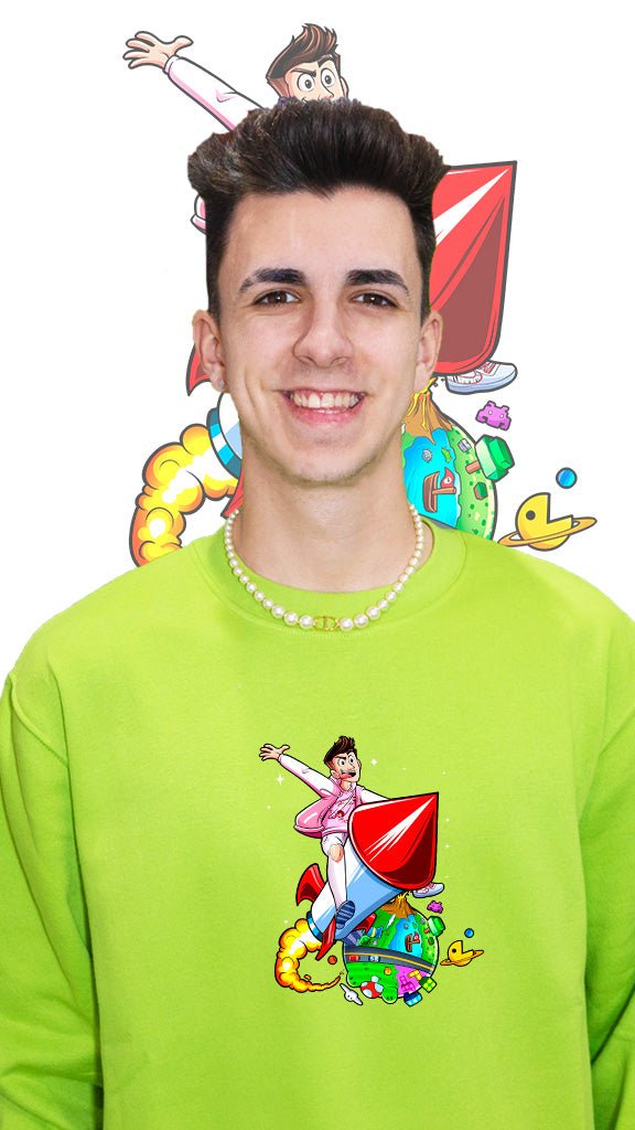 Sudadera sin capucha - Arta en el Espacio – Tienda Arta Game